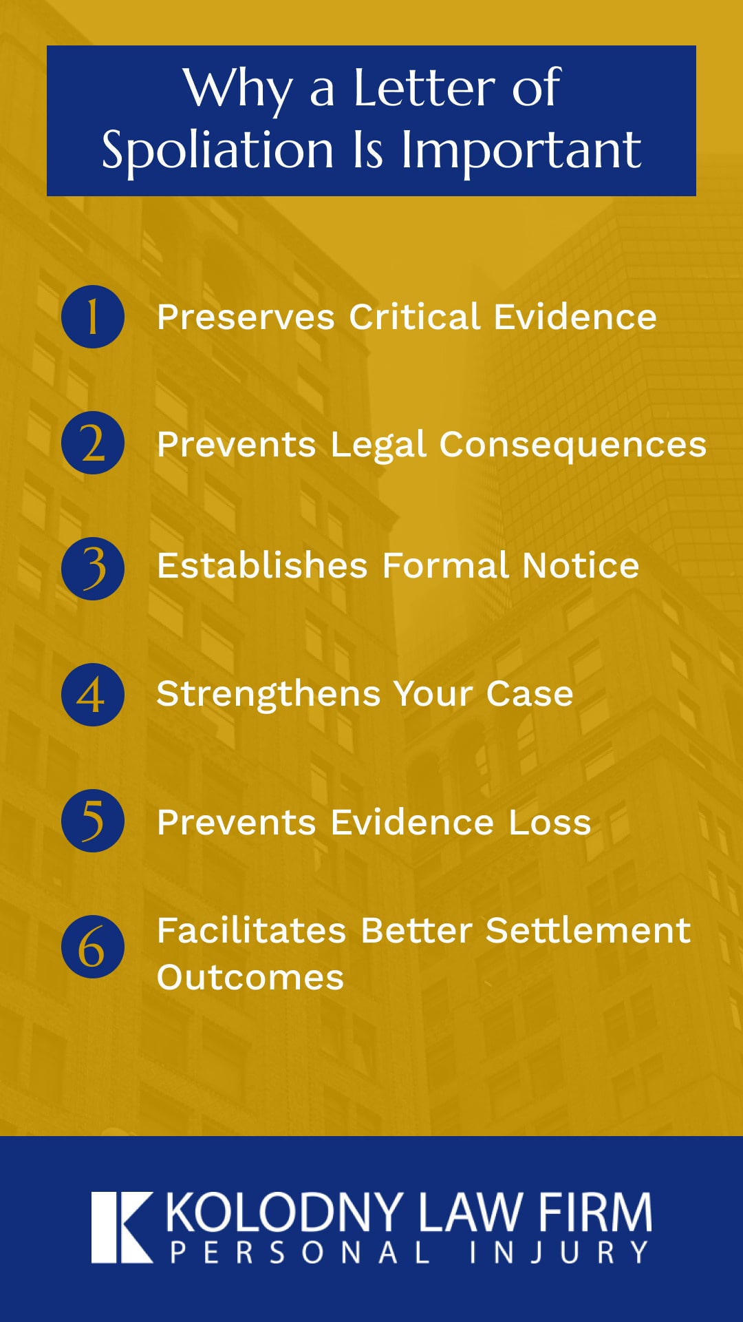 What is a Letter of Spoliation and How Does it Apply to Personal Injury ...